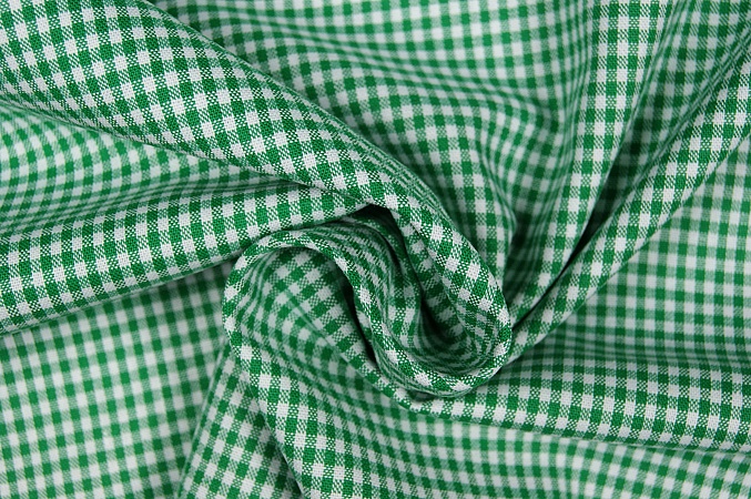 Boerenbont groen ruit 2mm